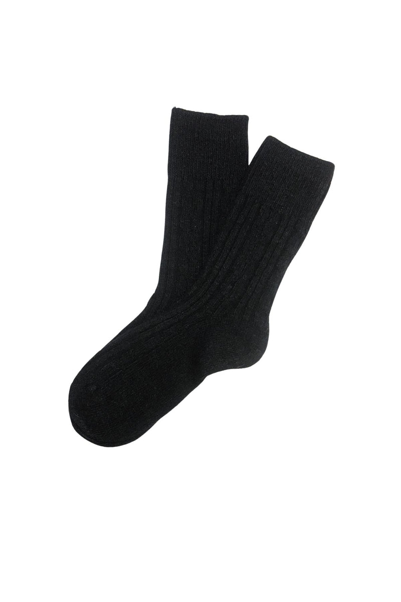 Black Wool Socks | Olga de Polga